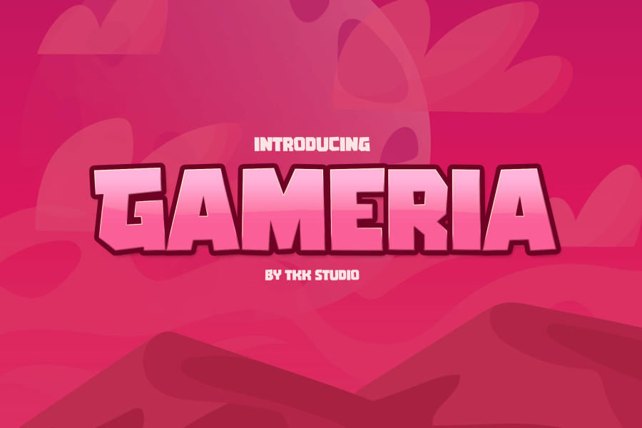 GAMERIA Font · 1001 Fonts