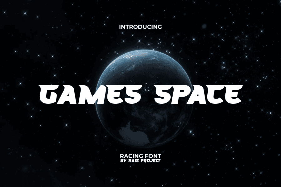 Games Space Demo Font · 1001 Fonts