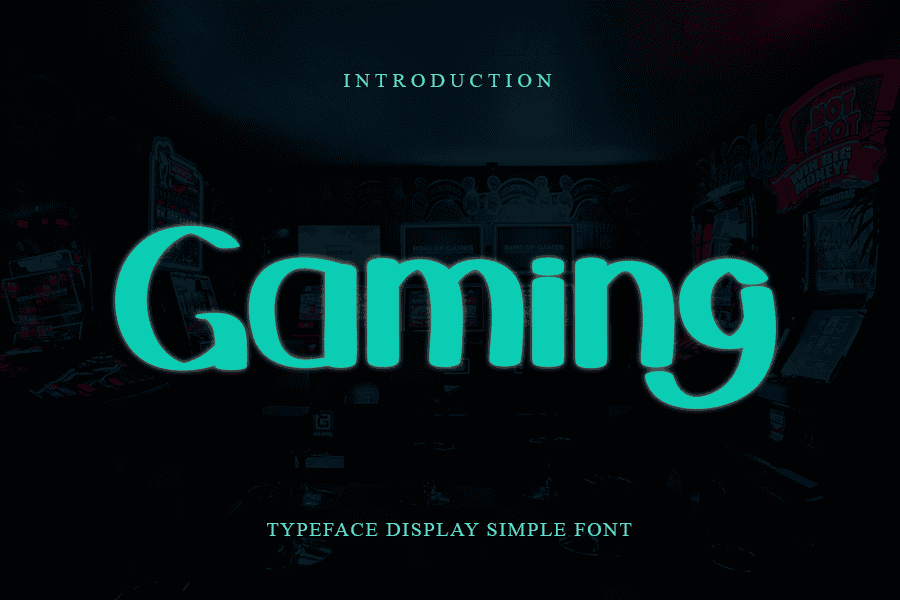 Gaming Font · 1001 Fonts