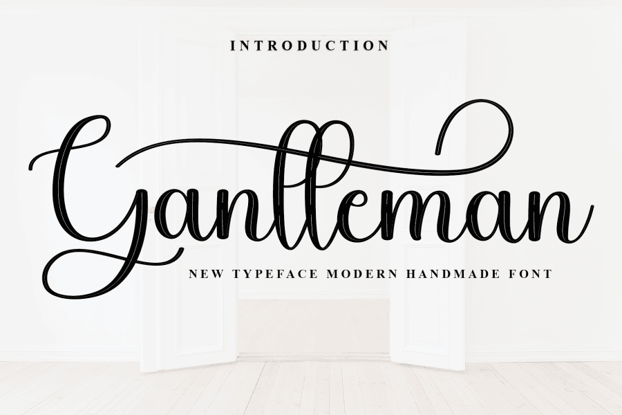 Gantleman Font · 1001 Fonts