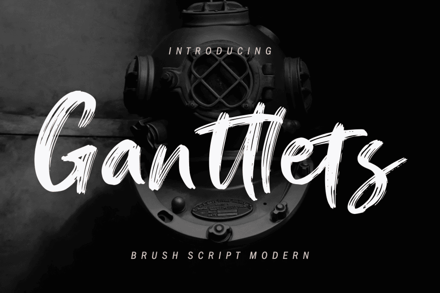 Ganttlets Font · 1001 Fonts