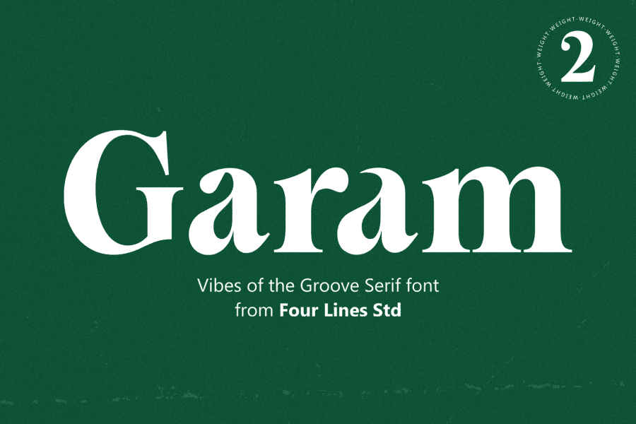 Garam Font Family · 1001 Fonts