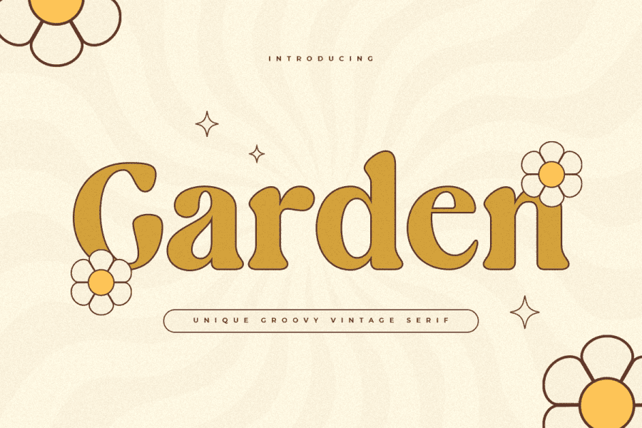 Garden Font · 1001 Fonts