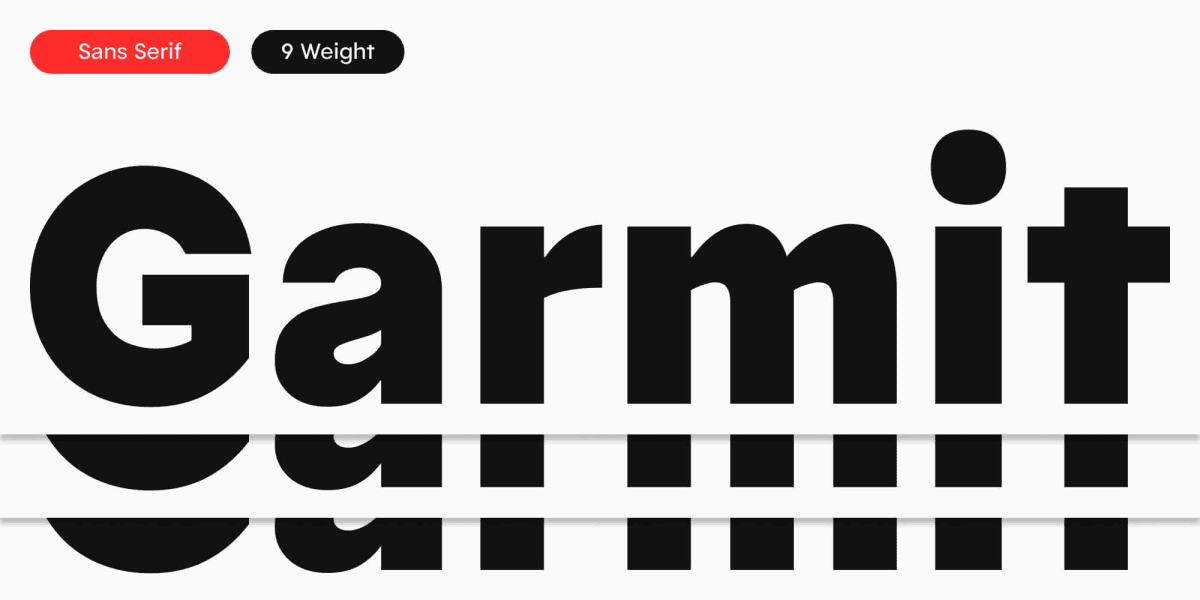 Garmit Font Family · 1001 Fonts