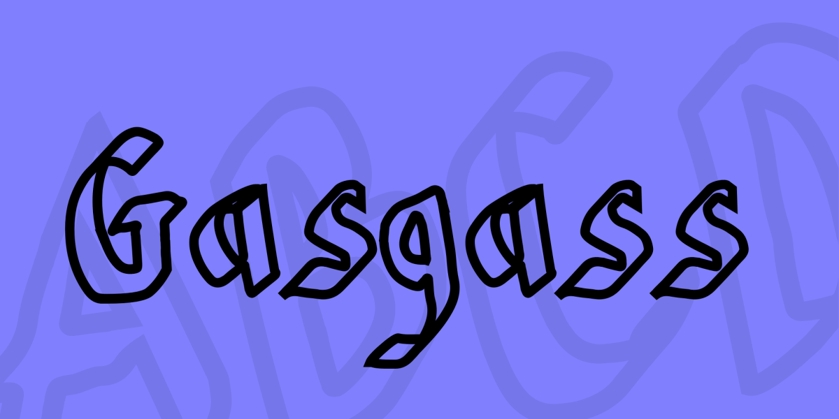 Gasgass Font · 1001 Fonts
