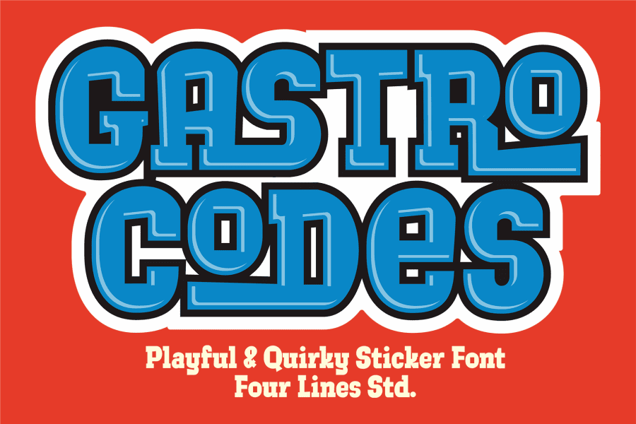 Gastro Codes Font · 1001 Fonts