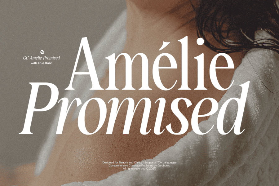 GC Amelie Promised Demo Font Family · 1001 Fonts