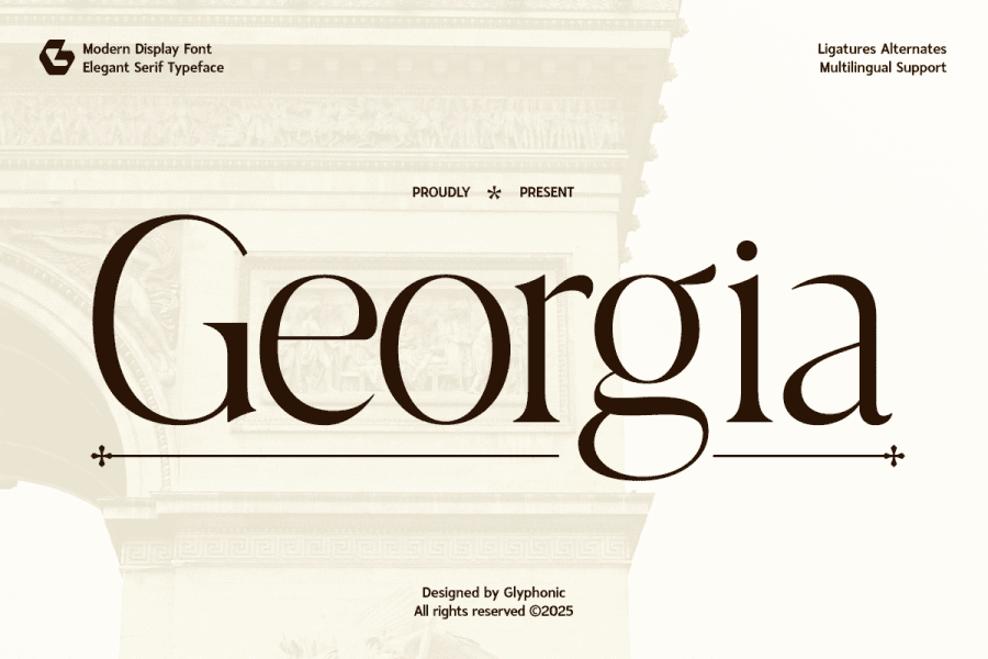 GC Georgia Demo Font · 1001 Fonts