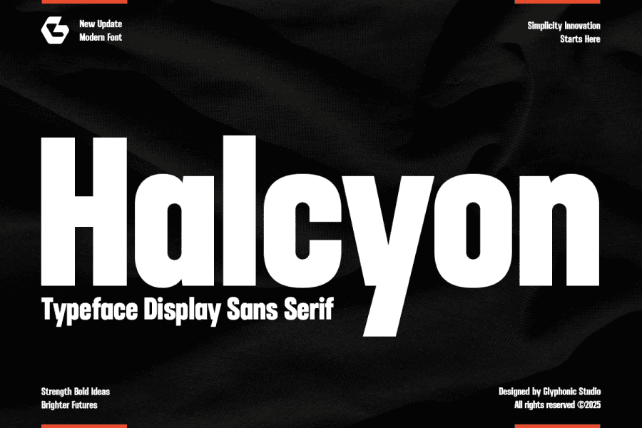 GC Halcyon Demo Font · 1001 Fonts