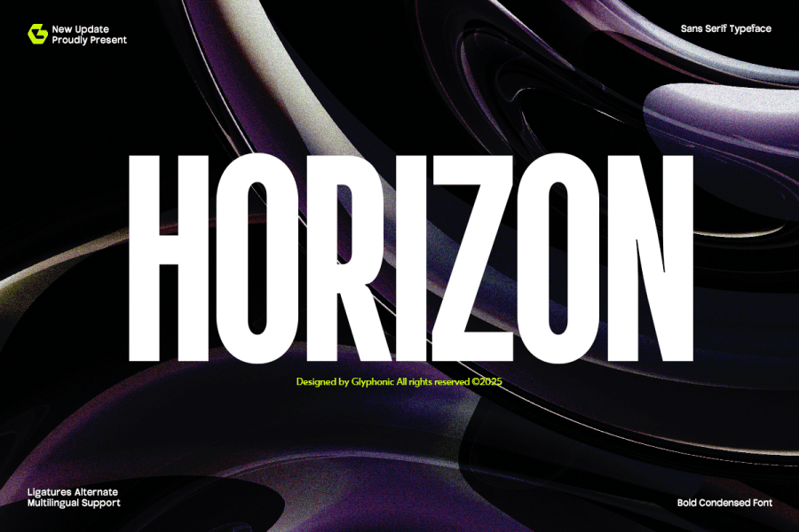 GC HORIZON Demo Font · 1001 Fonts