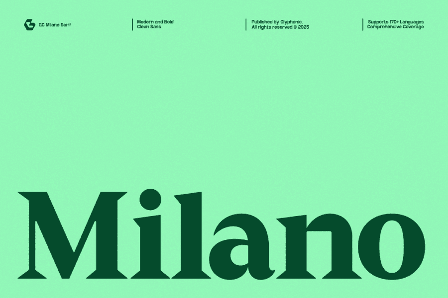GC Milano Demo Font · 1001 Fonts