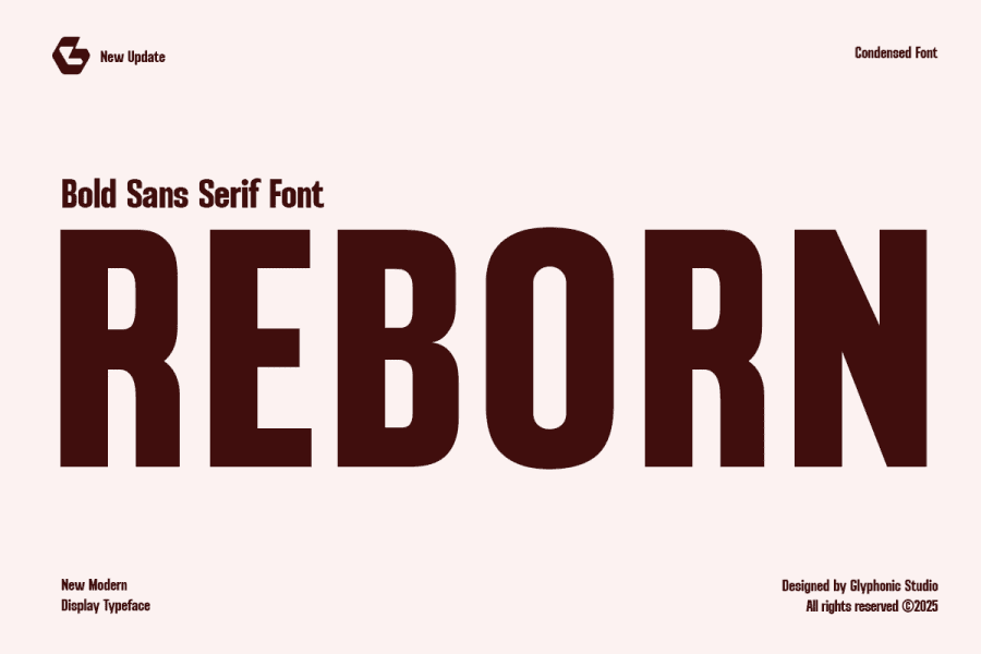 GC REBORN Demo Font · 1001 Fonts
