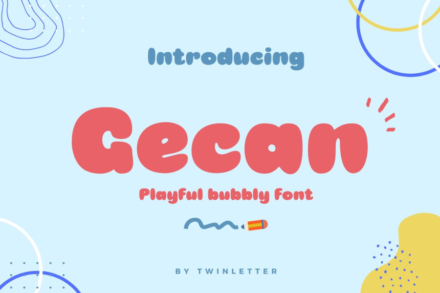 Gecan Font · 1001 Fonts