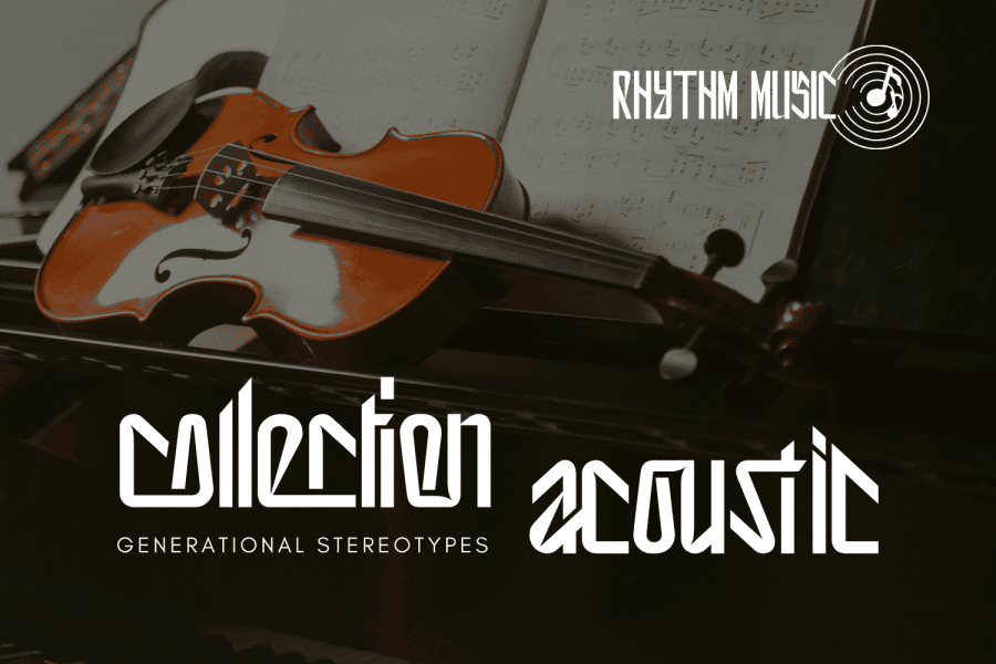 Generational Stereotypes Demo Font · 1001 Fonts