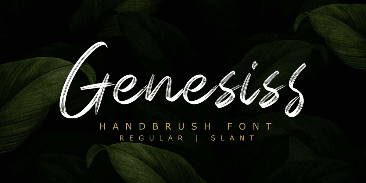 Genesiss Font Family · 1001 Fonts