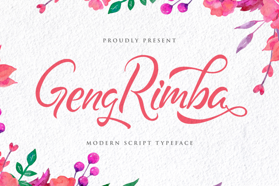 Geng Rimba Font · 1001 Fonts