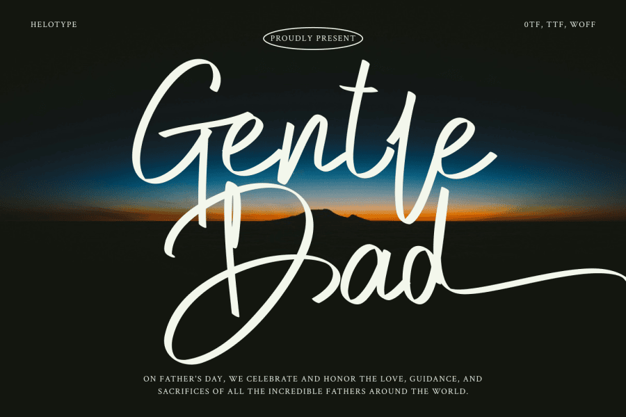 5 Free Dad Fonts · 1001 Fonts