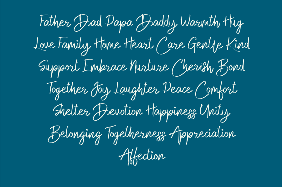 Gentle Dad - Personal Use Font · 1001 Fonts