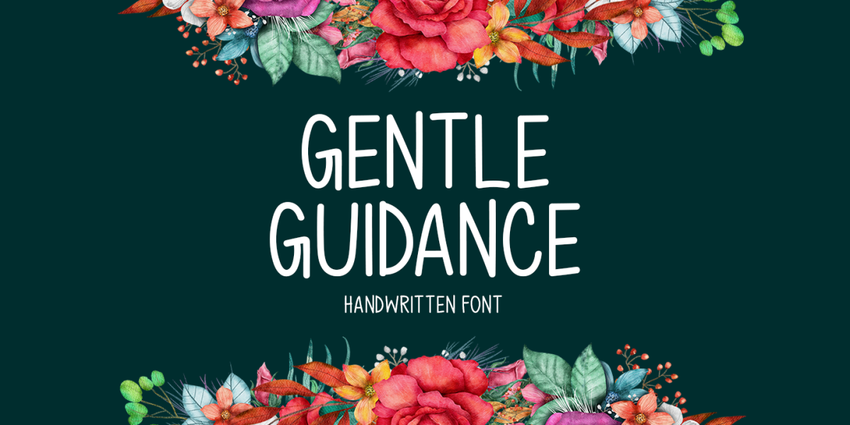 Gentle Guidance Font · 1001 Fonts