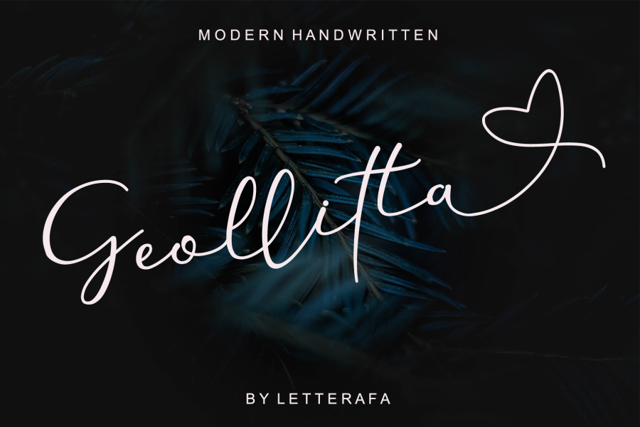 Geollitta - Personal Use Font · 1001 Fonts