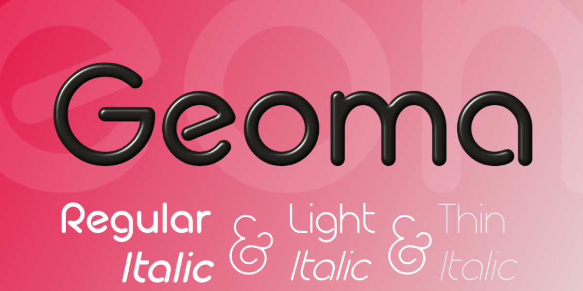 Geoma Demo Font Family · 1001 Fonts