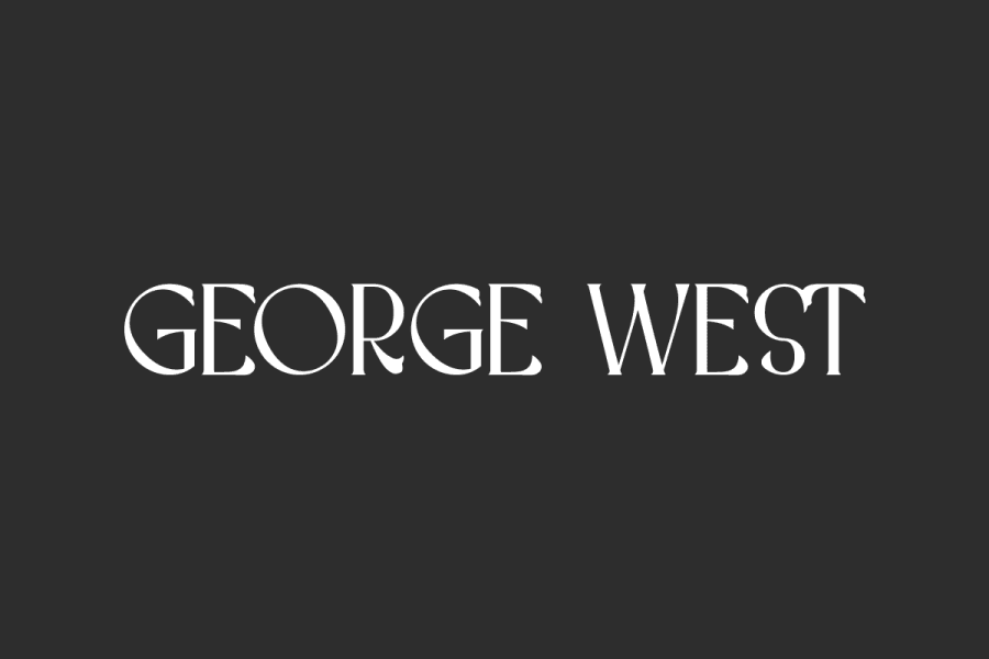 George West Demo Font · 1001 Fonts