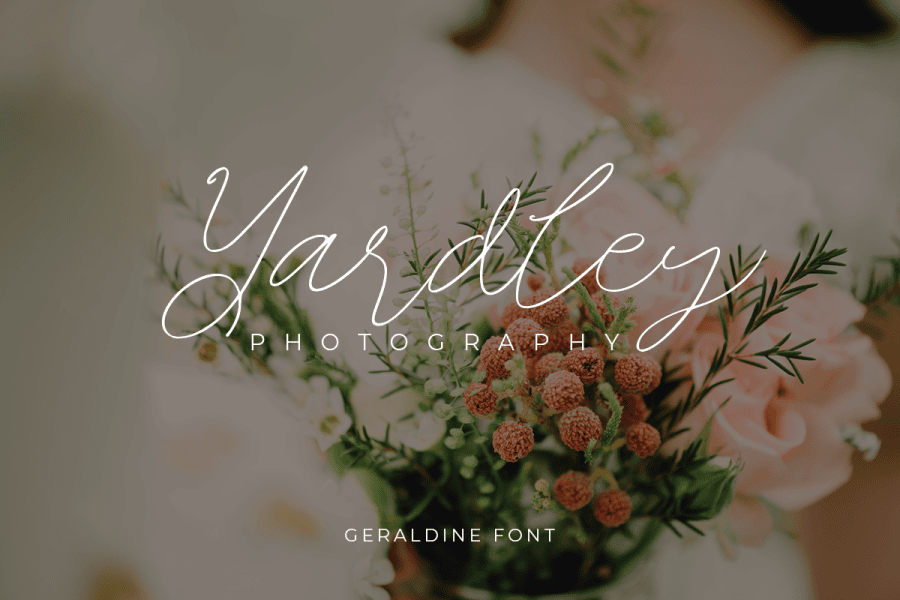 Geraldine Font · 1001 Fonts