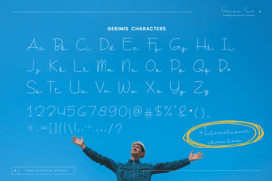 Gerimis Personal Use Font · 1001 Fonts