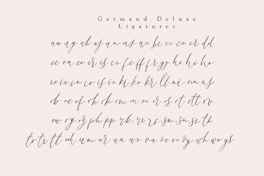 Germand Duluxe Font · 1001 Fonts