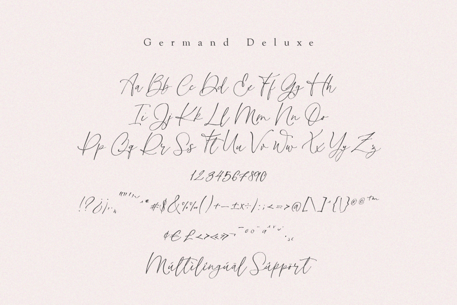 Germand Duluxe Font · 1001 Fonts