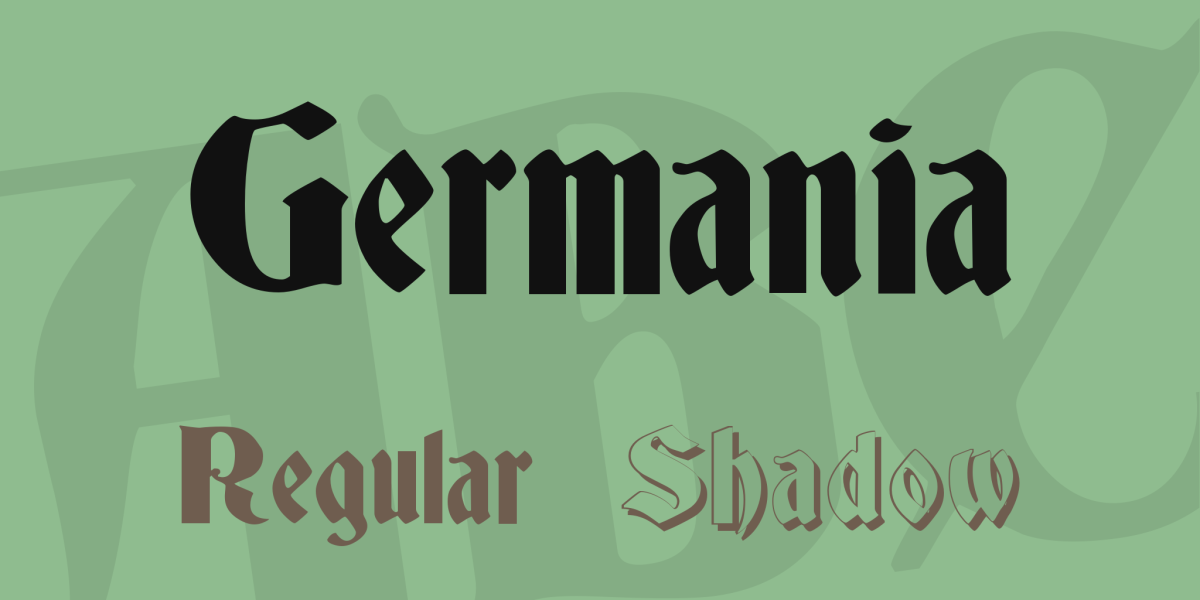 109 Free Old German Fonts · 1001 Fonts