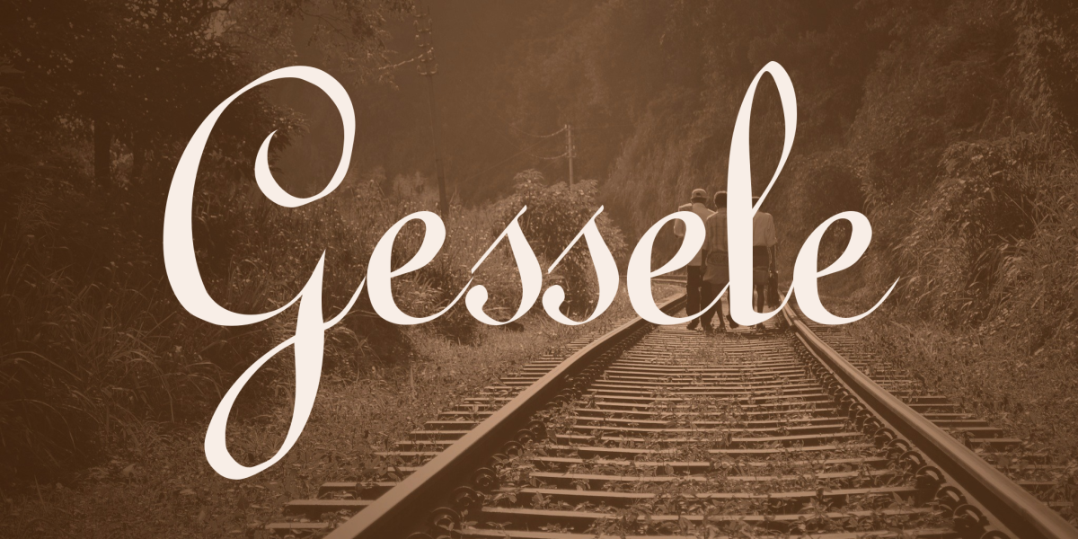Gessele Font · 1001 Fonts