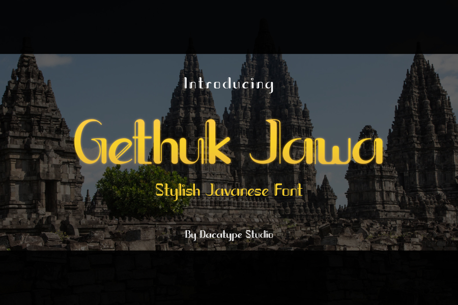 Gethuk Jawa Font · 1001 Fonts
