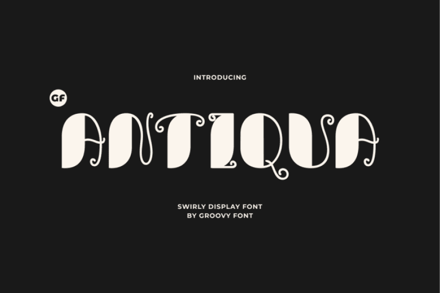 GF Antiqua Font · 1001 Fonts