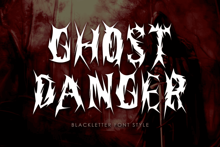 Ghost Danger Font · 1001 Fonts