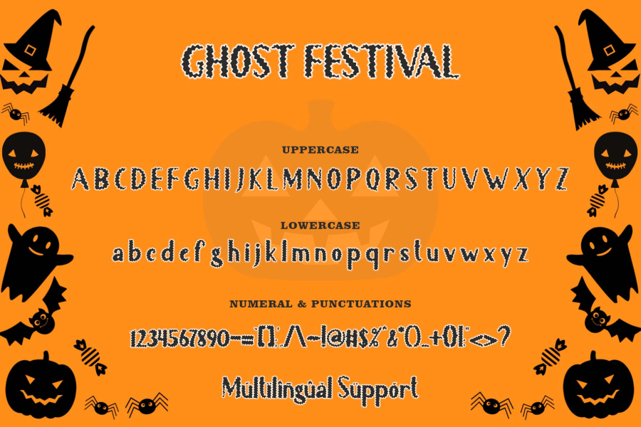 Ghost Festival Font · 1001 Fonts