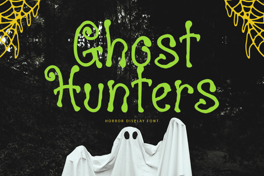 Ghost Hunters Font · 1001 Fonts