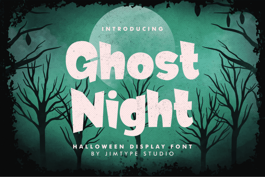 Ghost Night DEMO! Font · 1001 Fonts