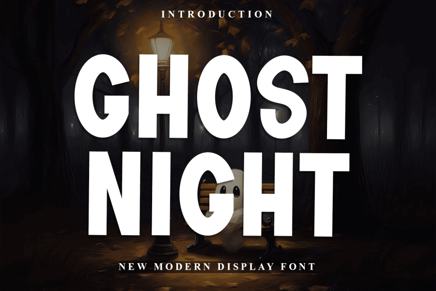 Ghost Night Font · 1001 Fonts