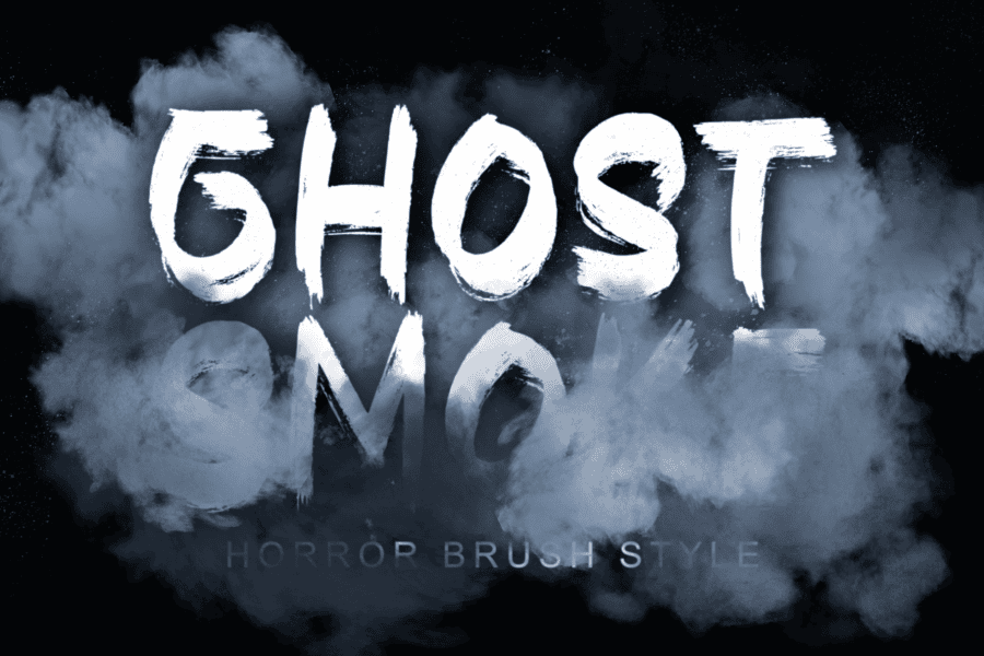 Ghost Smoke Font · 1001 Fonts