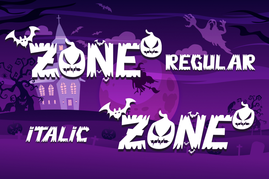Ghost Zone - Personal Use Font · 1001 Fonts