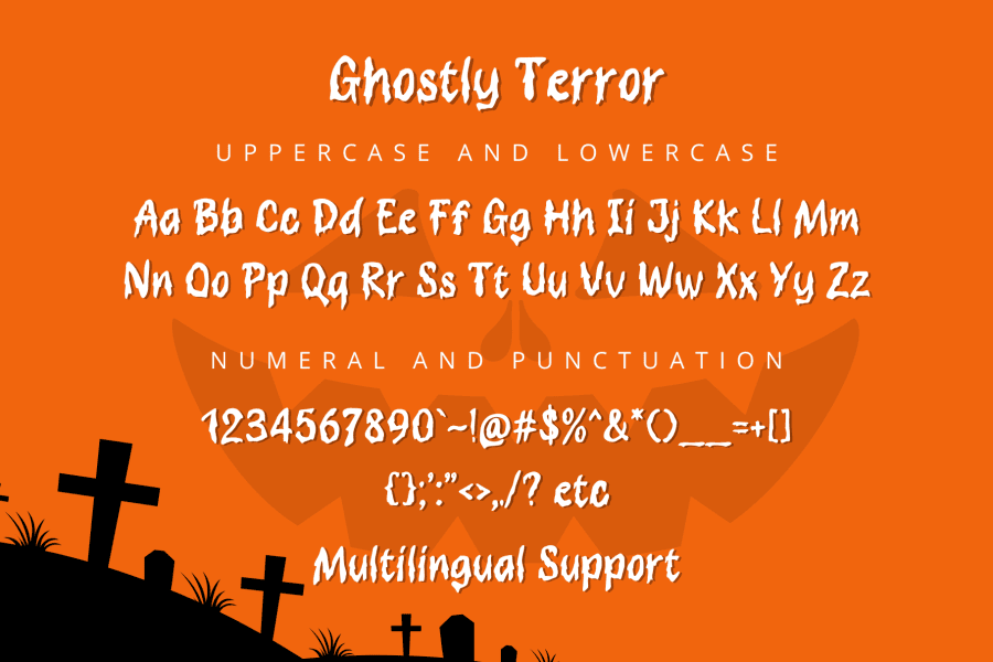 Ghostly Terror - Demo Font · 1001 Fonts