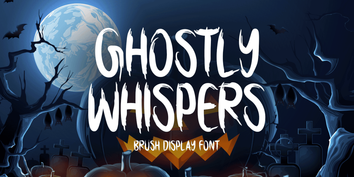 Ghostly Whispers Font · 1001 Fonts