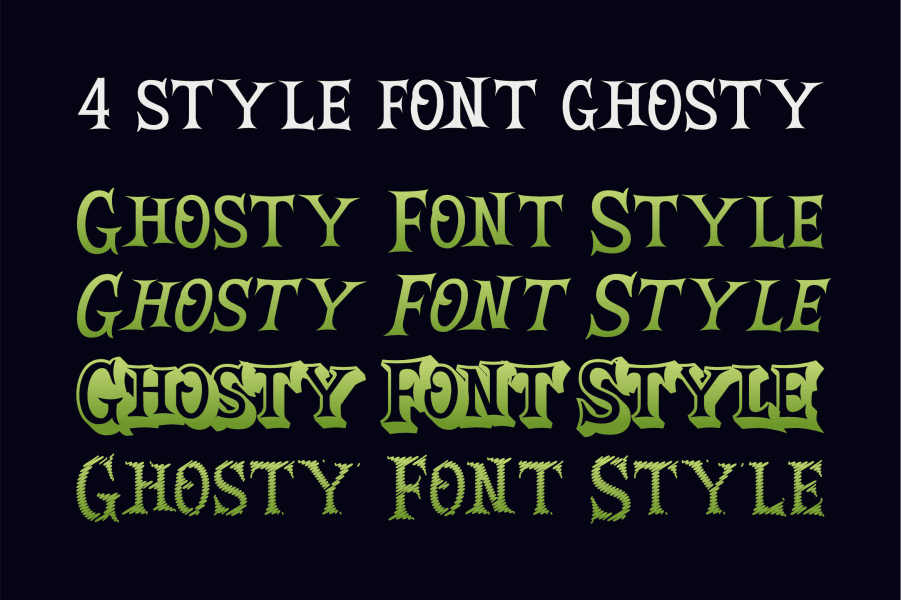 Ghosty FREE Font · 1001 Fonts