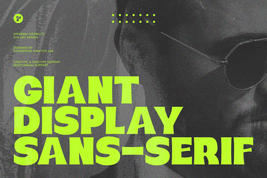 Giant Display Font Family · 1001 Fonts