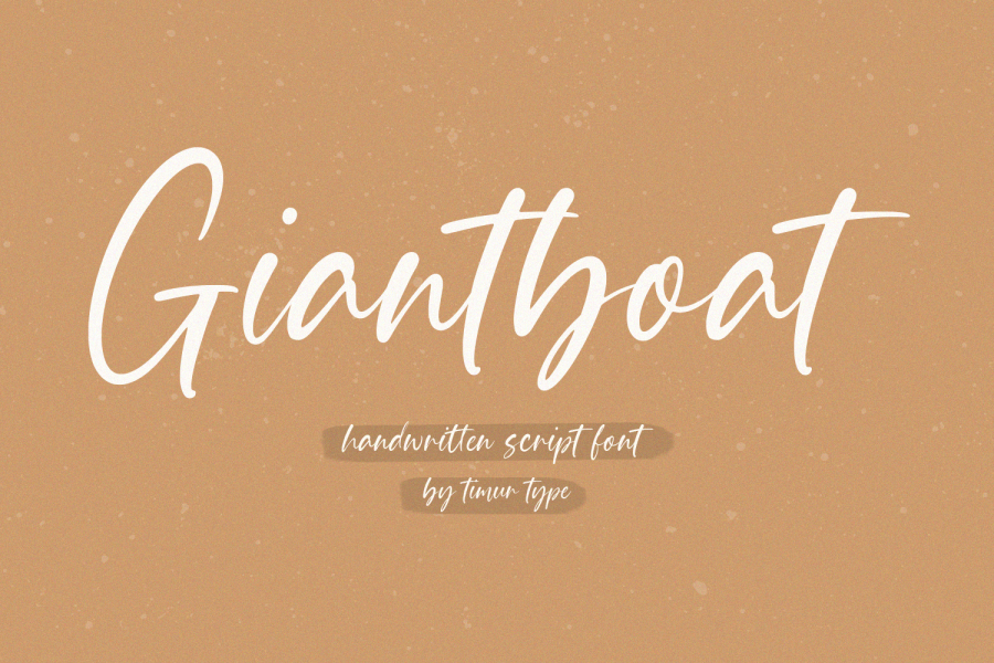 Giantboat Font · 1001 Fonts