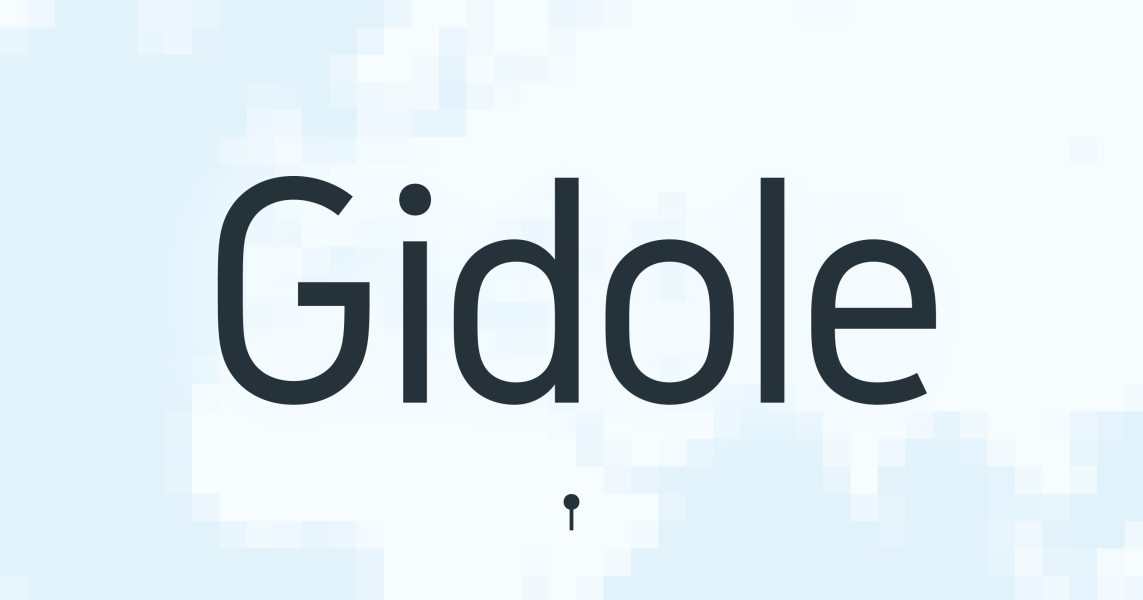 Gidole Font · 1001 Fonts