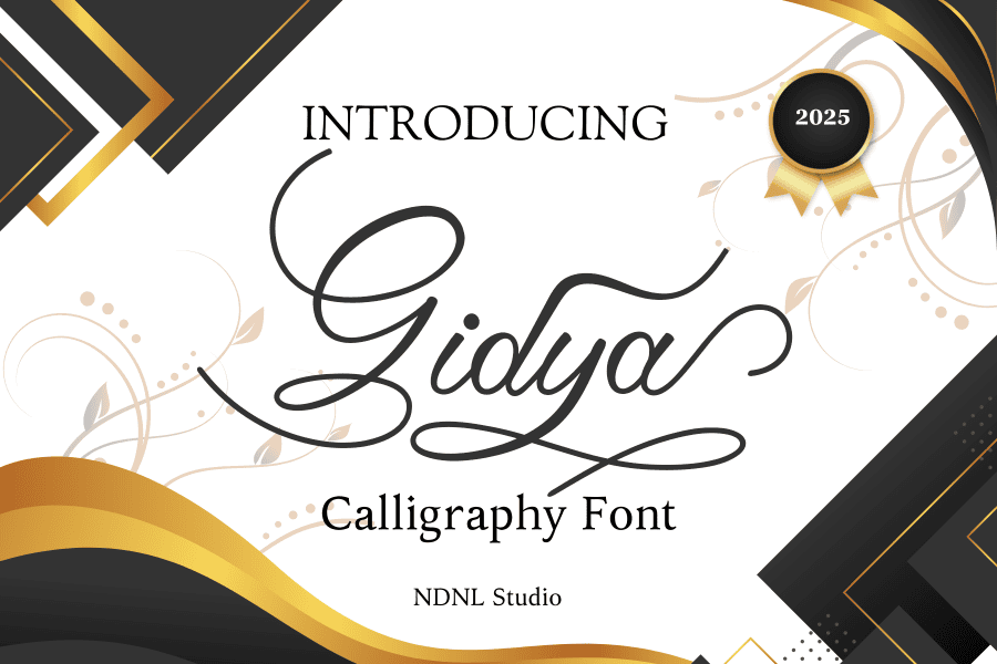 Gidya Font · 1001 Fonts