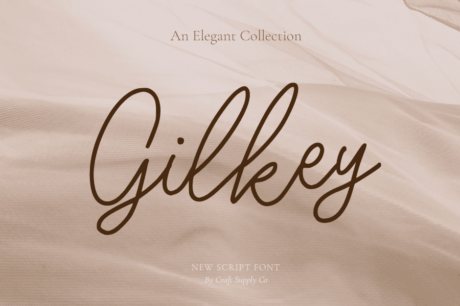 Gilkey Font · 1001 Fonts