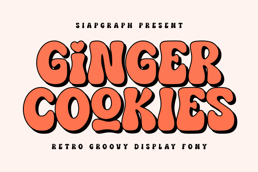 Ginger Cookies Font · 1001 Fonts